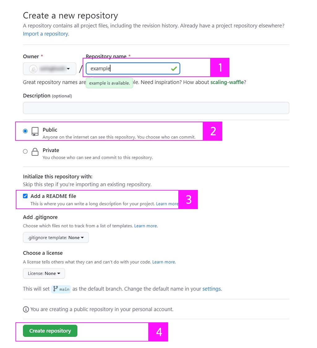 Github에 Repository저장소 만들기 Git Usingu 5586