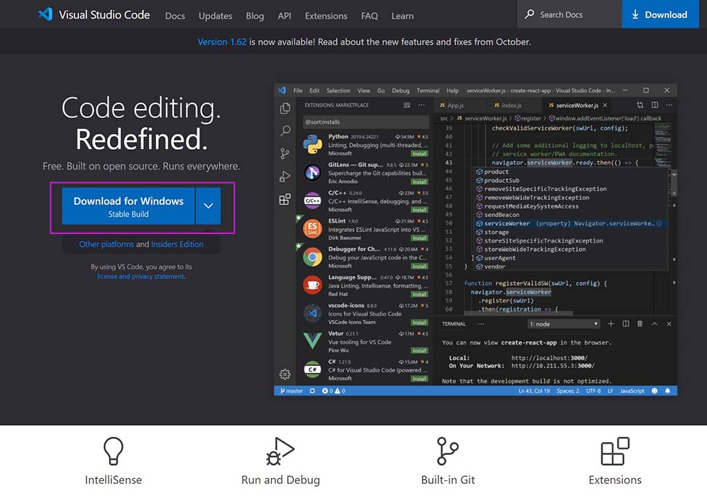 [VSCode] 비주얼스튜디오코드 설치 및 확장프로그램 추천 - VSCode | UsingU